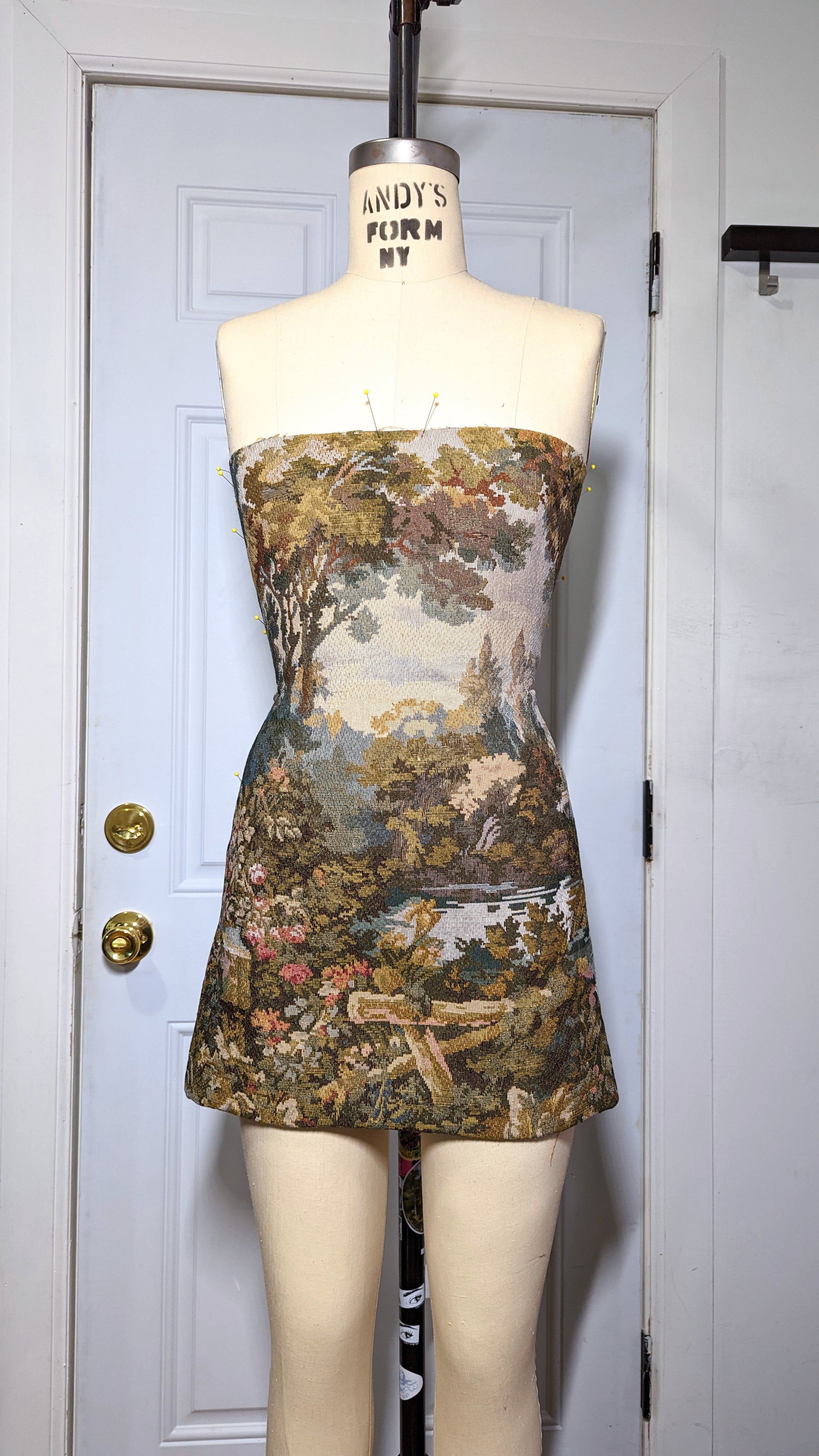 Vintage Tapestry Dress – Kristin Mallison