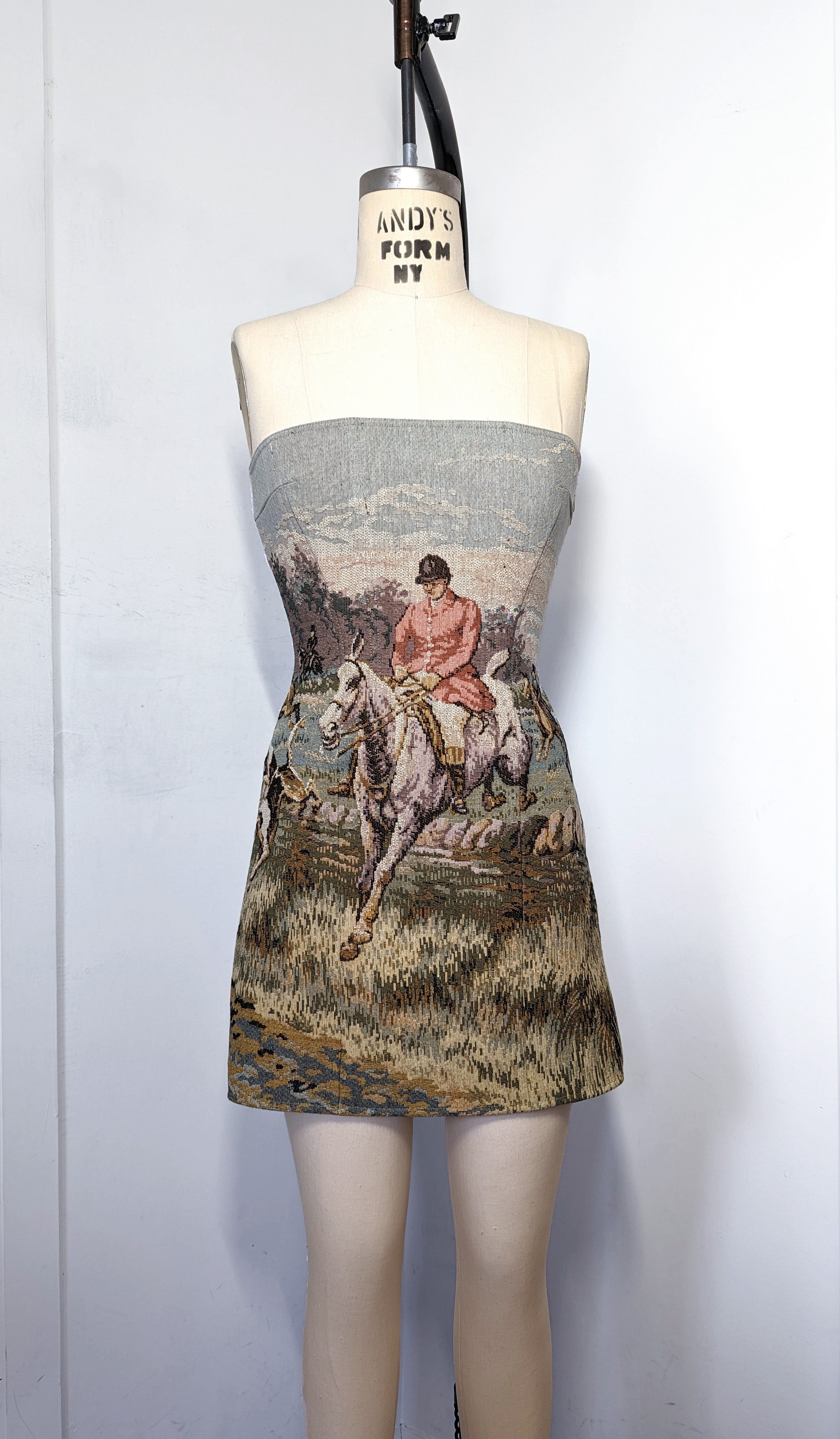 Equestrian Tapestry Dress – Kristin Mallison