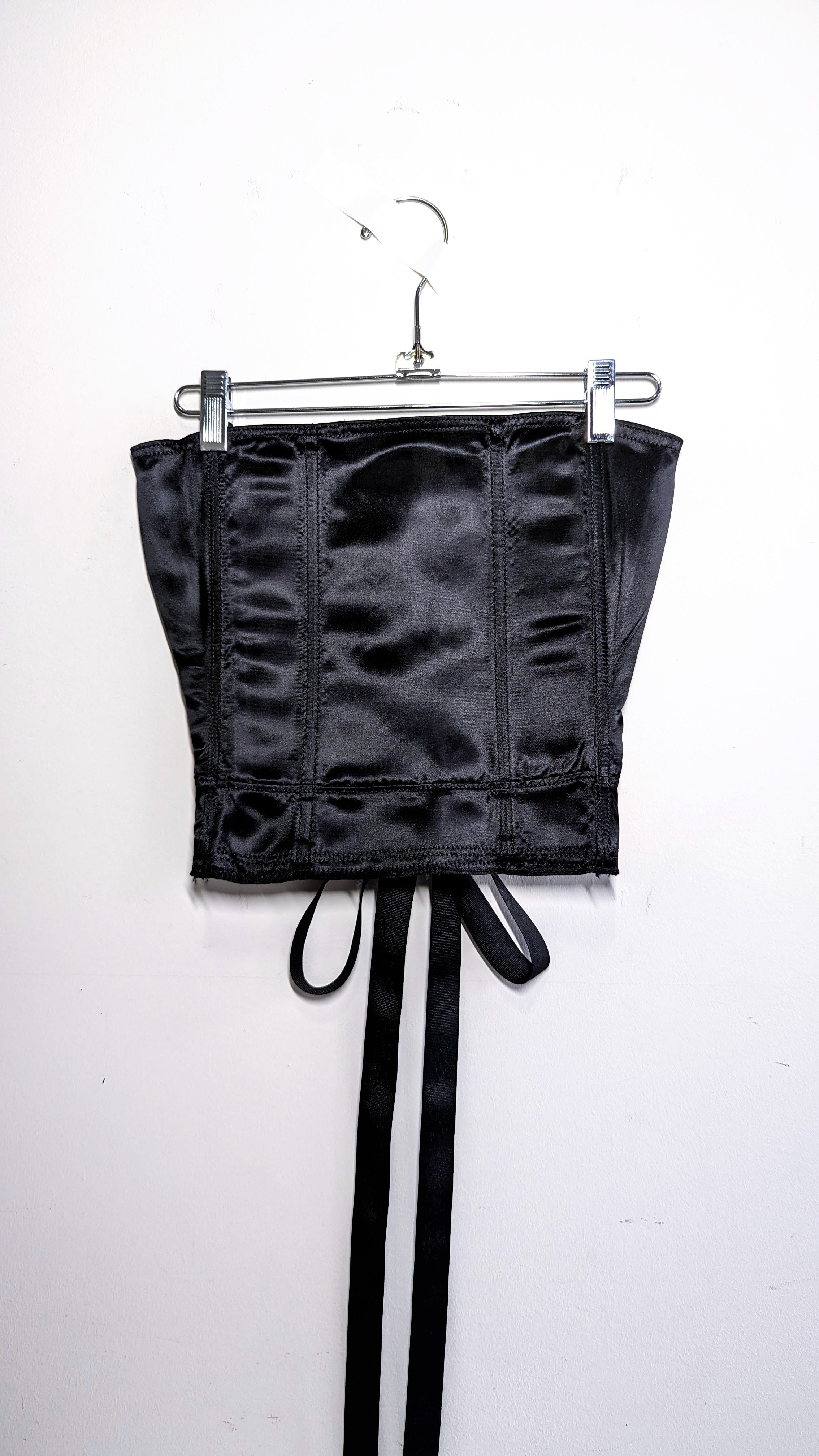 Duchess Satin Corset - Black – Kristin Mallison